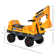 Isabelle & Max Gusman Excavator Digger Push/Pull Ride On | Wayfair.co.uk